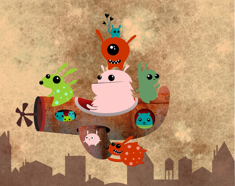 Monster Plane – Aglaia Mortcheva